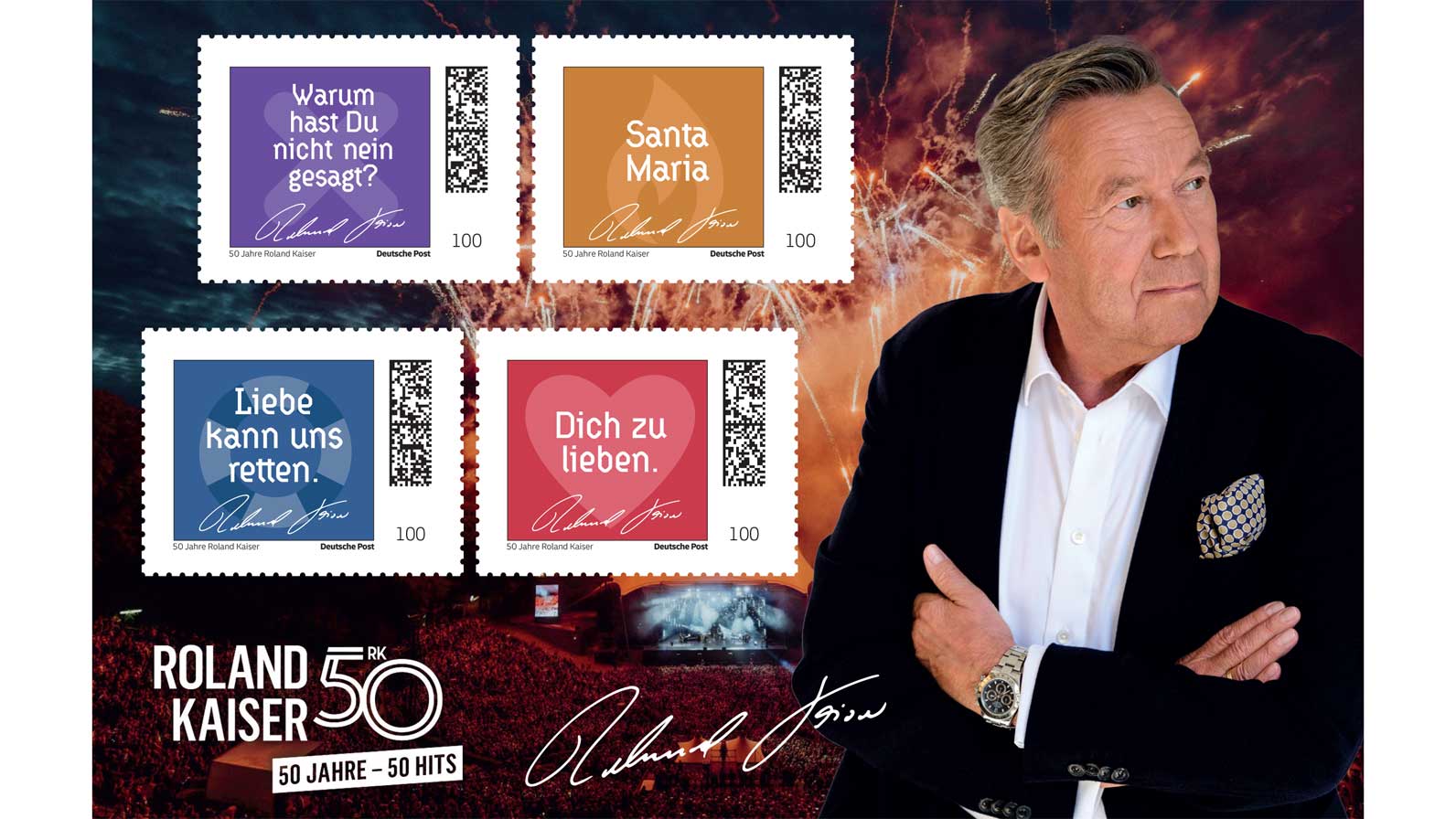 11. Jul. 24: Erste Schlager-Marken überhaupt: Deutsche Post gibt Roland ...