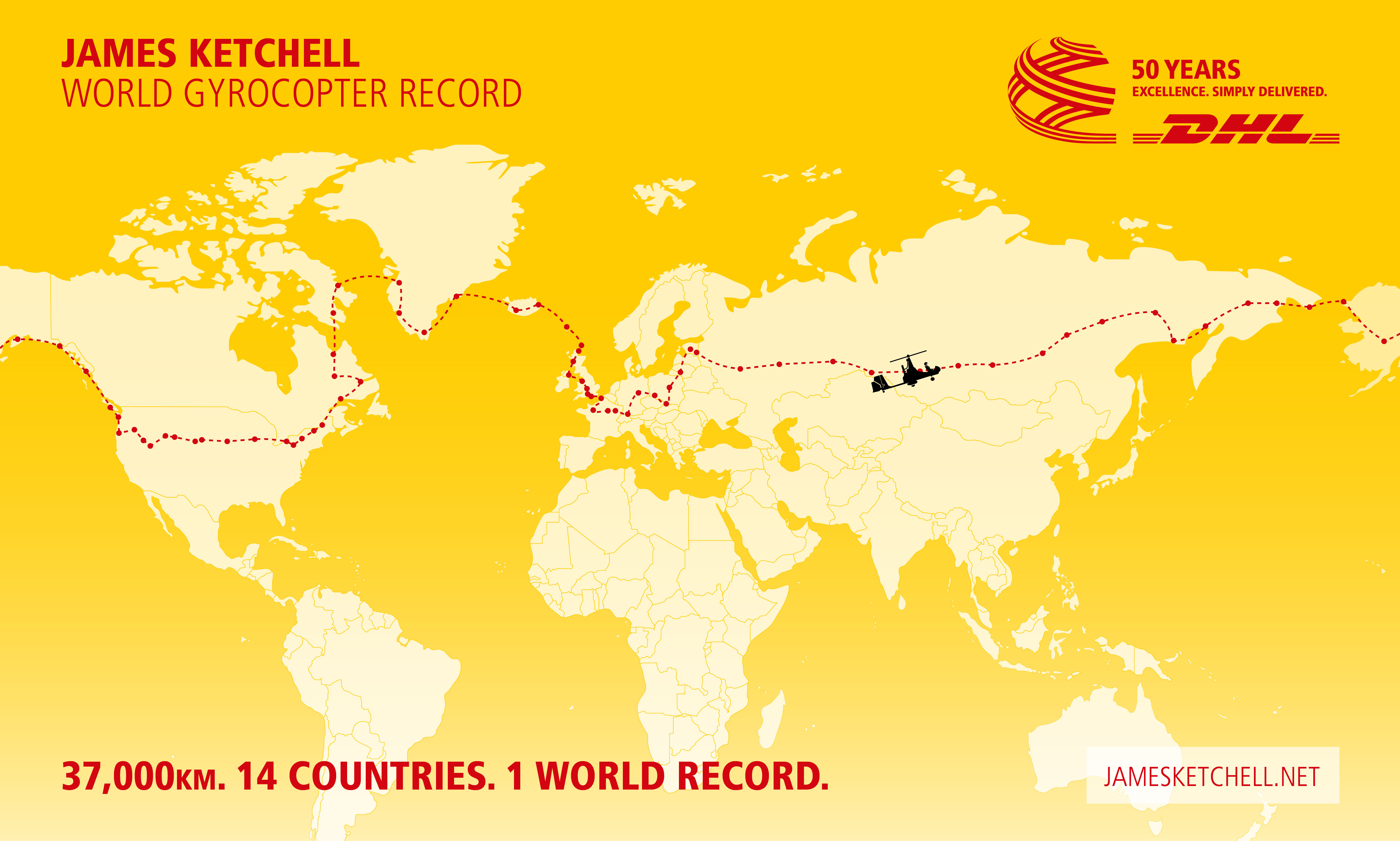 Apr 01, 2019: DHL supports James Ketchell on his historic flight around ...
