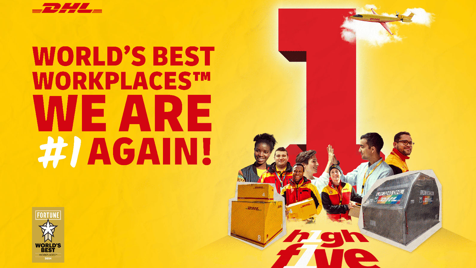 Nov 14, 2024: DHL Express in first place among the World's Best ...