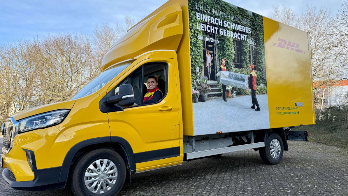 Feb 25, 2025: DHL 2-Mann-Handling erweitert E-Flotte für letzte Meile - DHL Group
