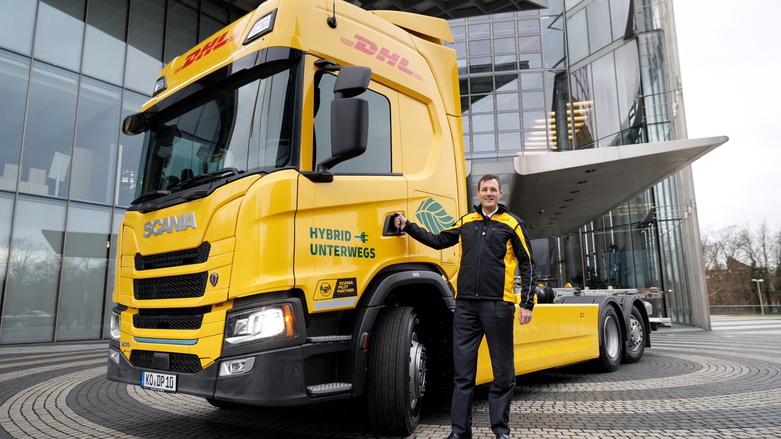 Feb 20, 2025: DHL and Scania to test electric truck with fuel-powered ...